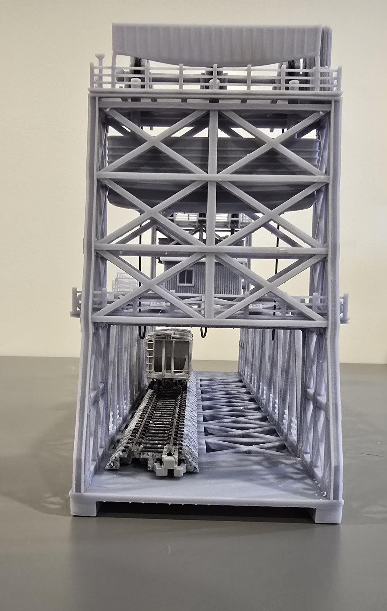 N Scale Lift Bridge 1:160 - Etsy