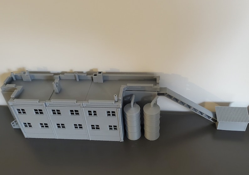 N Scale - Dairy Farm 1:160 Scale Building - Etsy