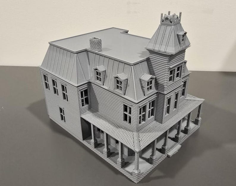 HO Scale 1:87 Building Historical House - Etsy