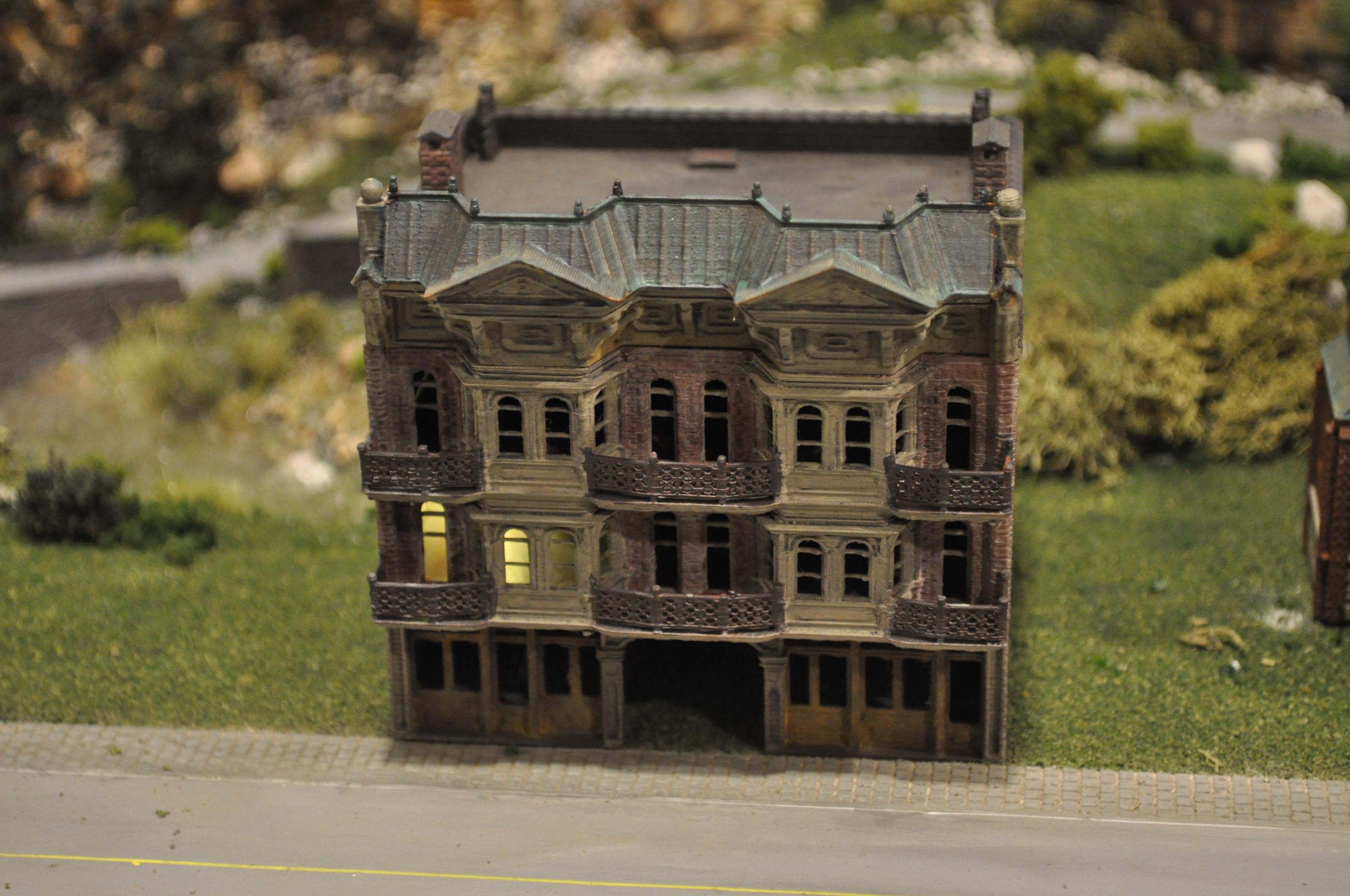 N Scale Building Hotel 1:160 - Etsy