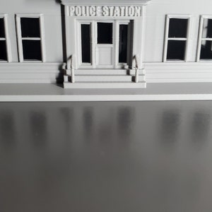 N Scale Building Police Station Building 1:160 - Etsy