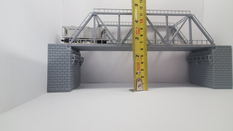 N Scale Single Track Bridge 1:160 Model Railroad. - Etsy