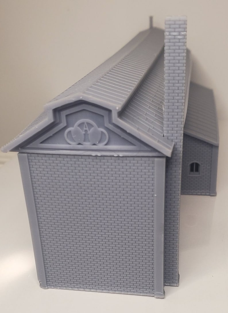 N Scale Train Repair Shop Building - Etsy