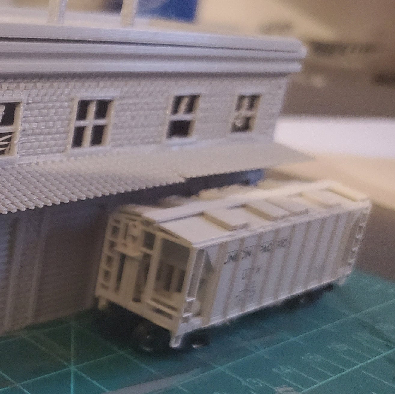 N Scale Building 1:160 Track Side Warehouse Storage - Etsy