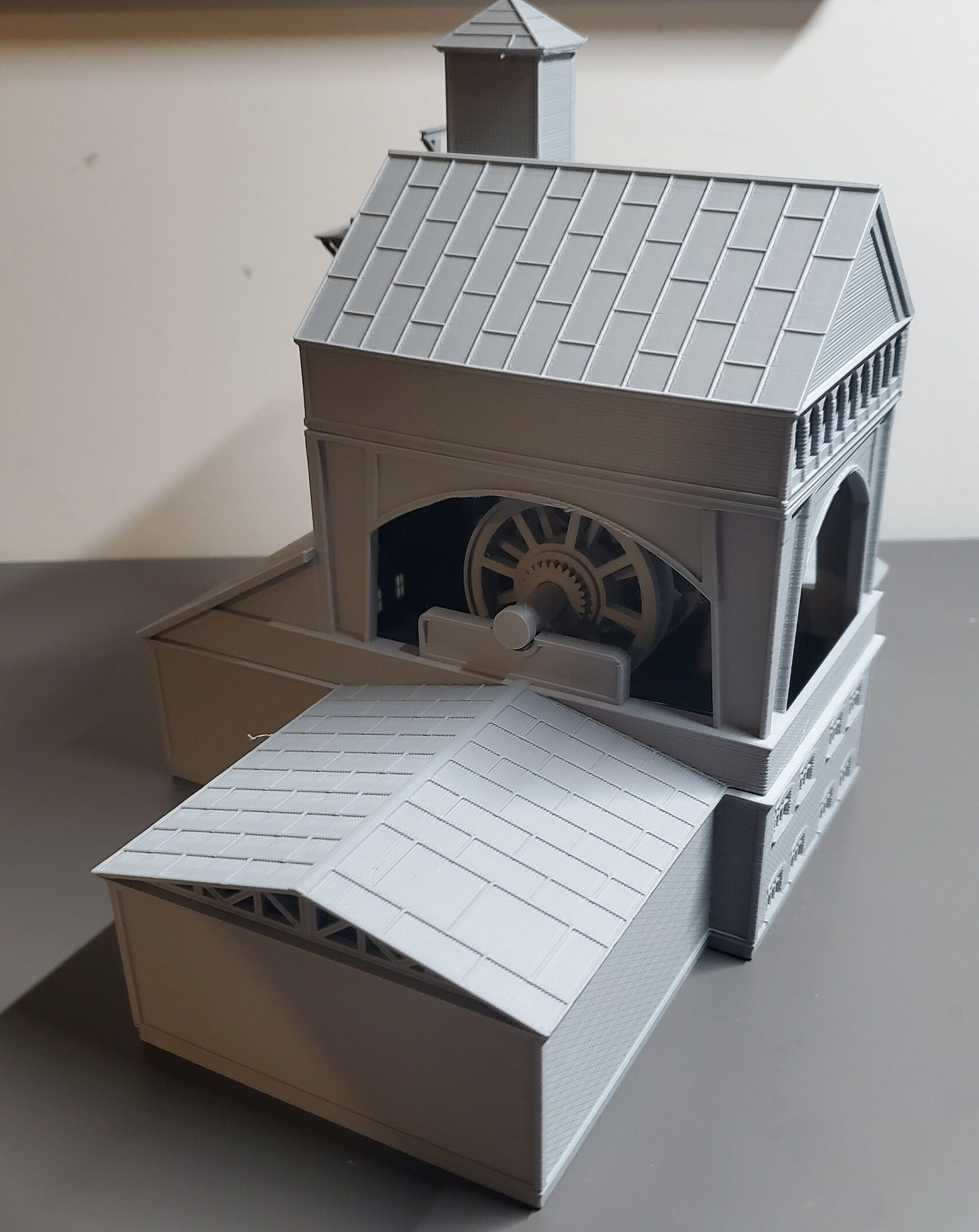 N Scale Coal Mine Building 1:160 - Etsy