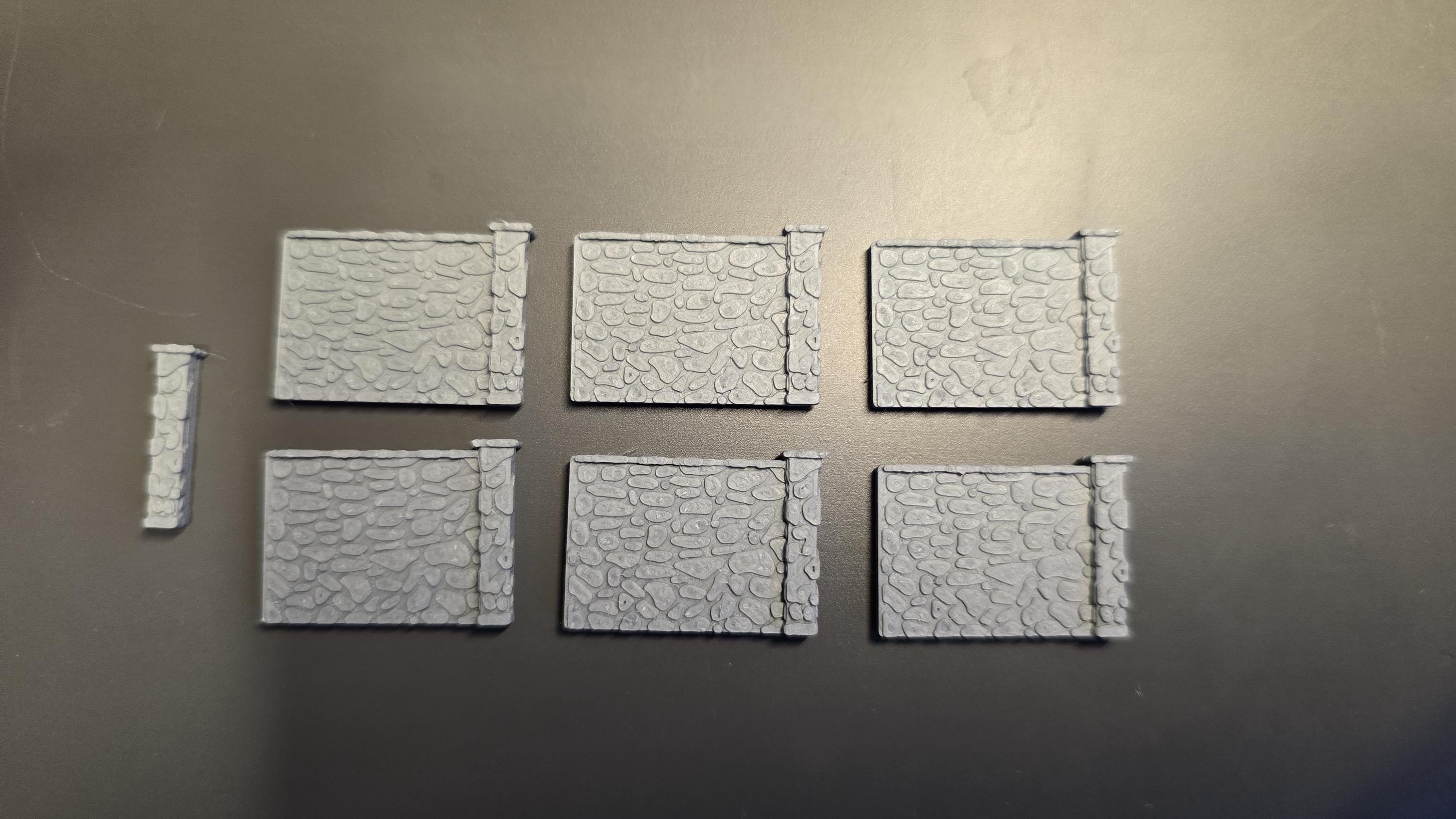 N Scale Stone Retaining Wall 1:160 - Etsy