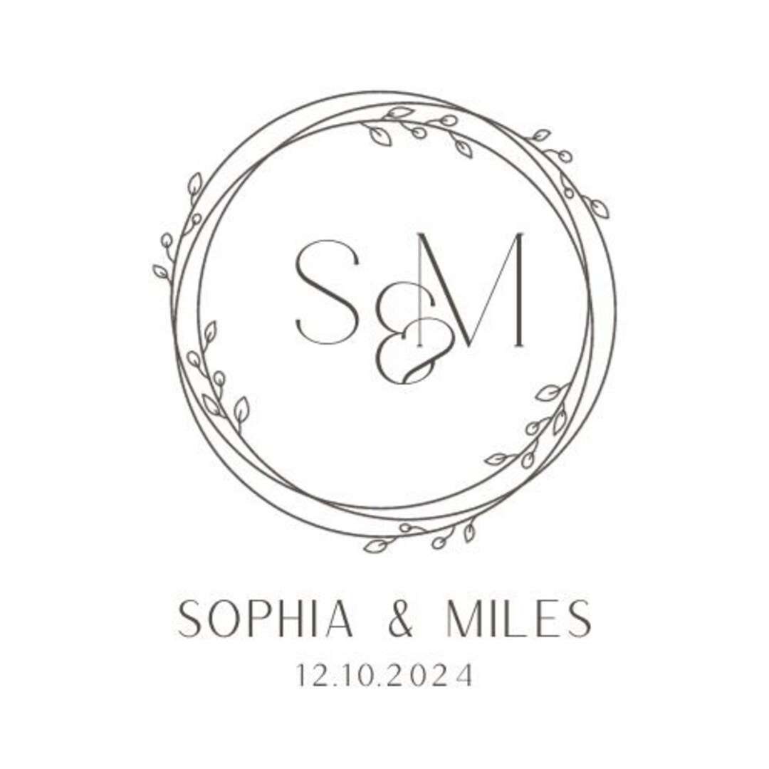 Custom Wedding Logo Design Wedding Logo Designs Wedding - Etsy