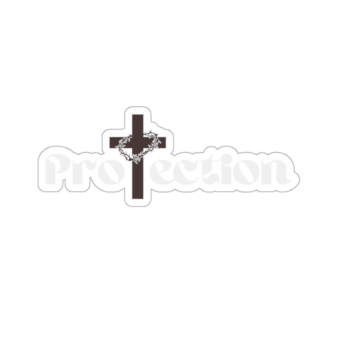 Jesus Christ Sticker - Worship Religious Sticker, Prayer Sticker ...
