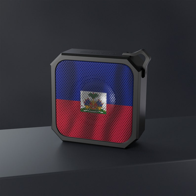 Haiti Flag Bluetooth Speaker: Portable Outdoor Audio - Etsy