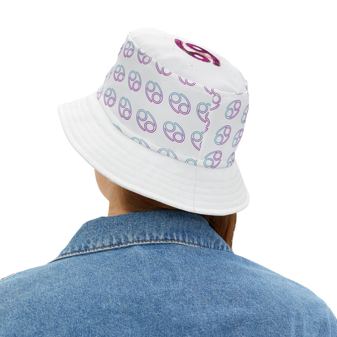 Cancer Bucket Hat - Zodiac Sign Hat / Cancer Sign Hat / Cancer Zodiac ...