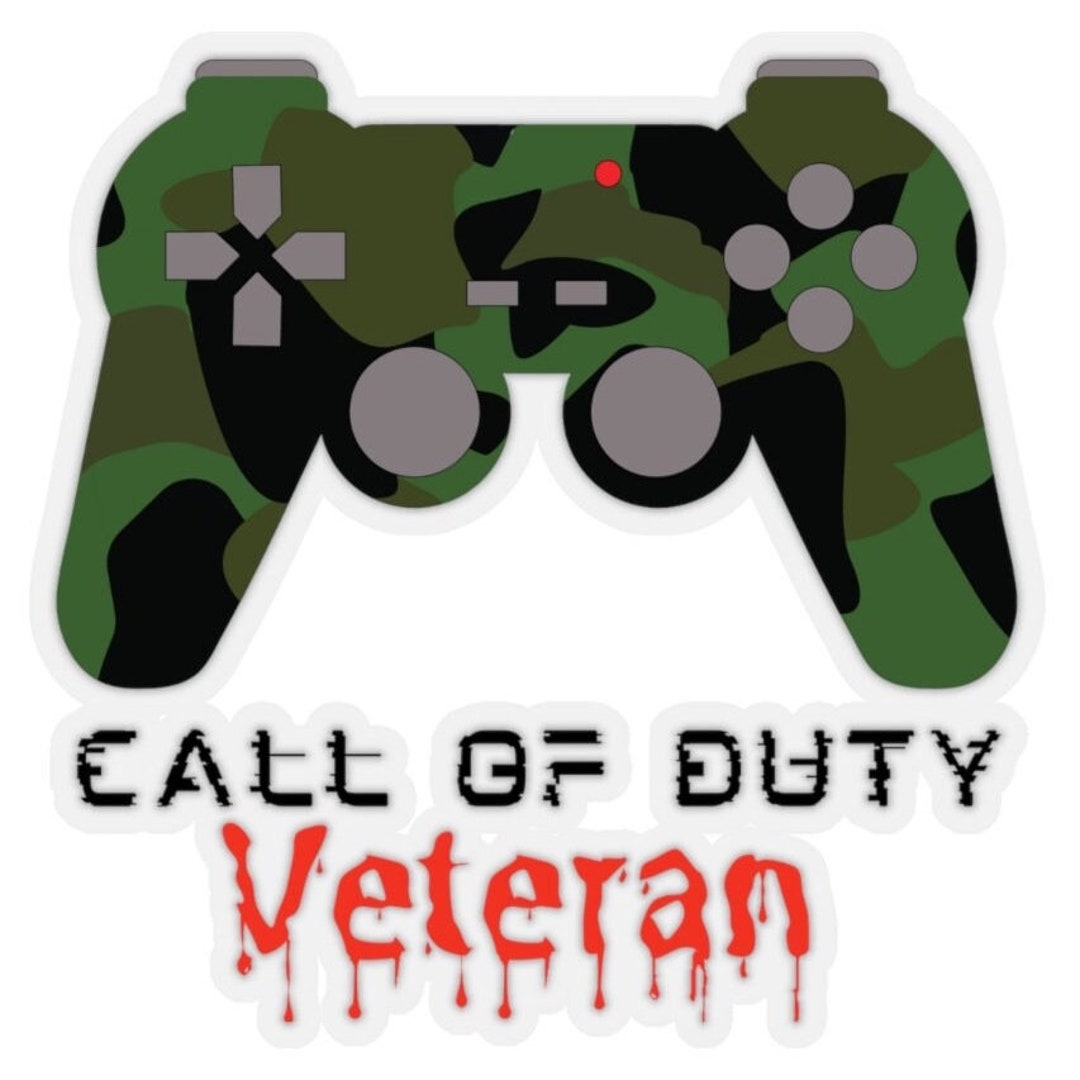 Call of Duty Sticker Video Game Sticker / Gamer Sticker / Joystick Game ...