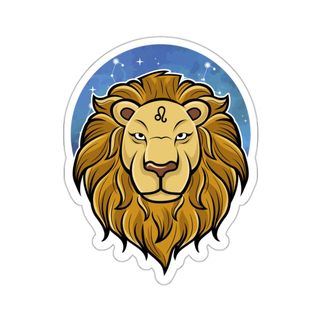 Zodiac Sign Sticker - LEO Sticker / Leo Zodiac Sticker / Leo Horoscope ...