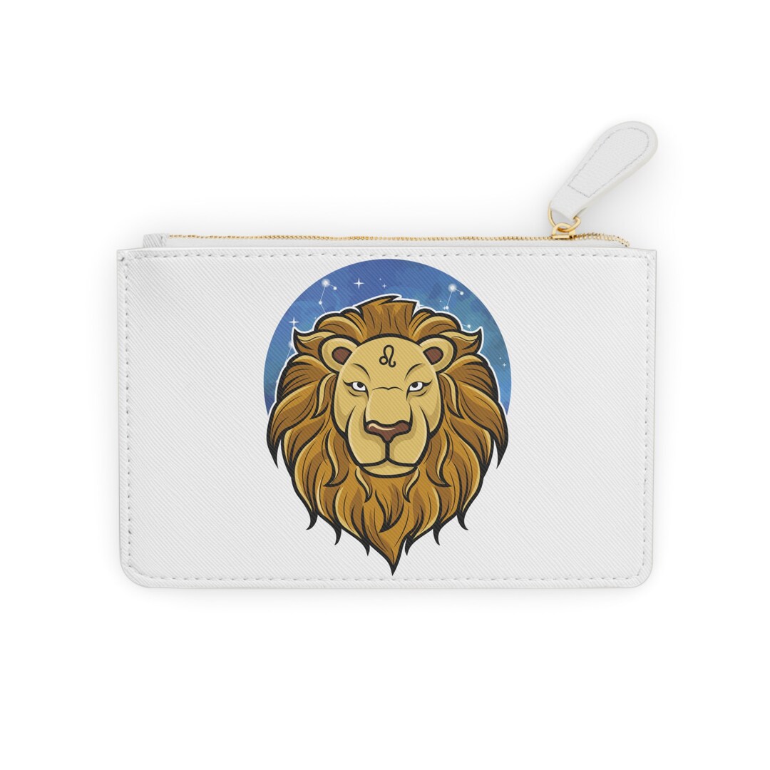 LEO Mini Clutch Wallet Zodiac Sign Purse LEO Sign Clutch / LEO Zodiac ...