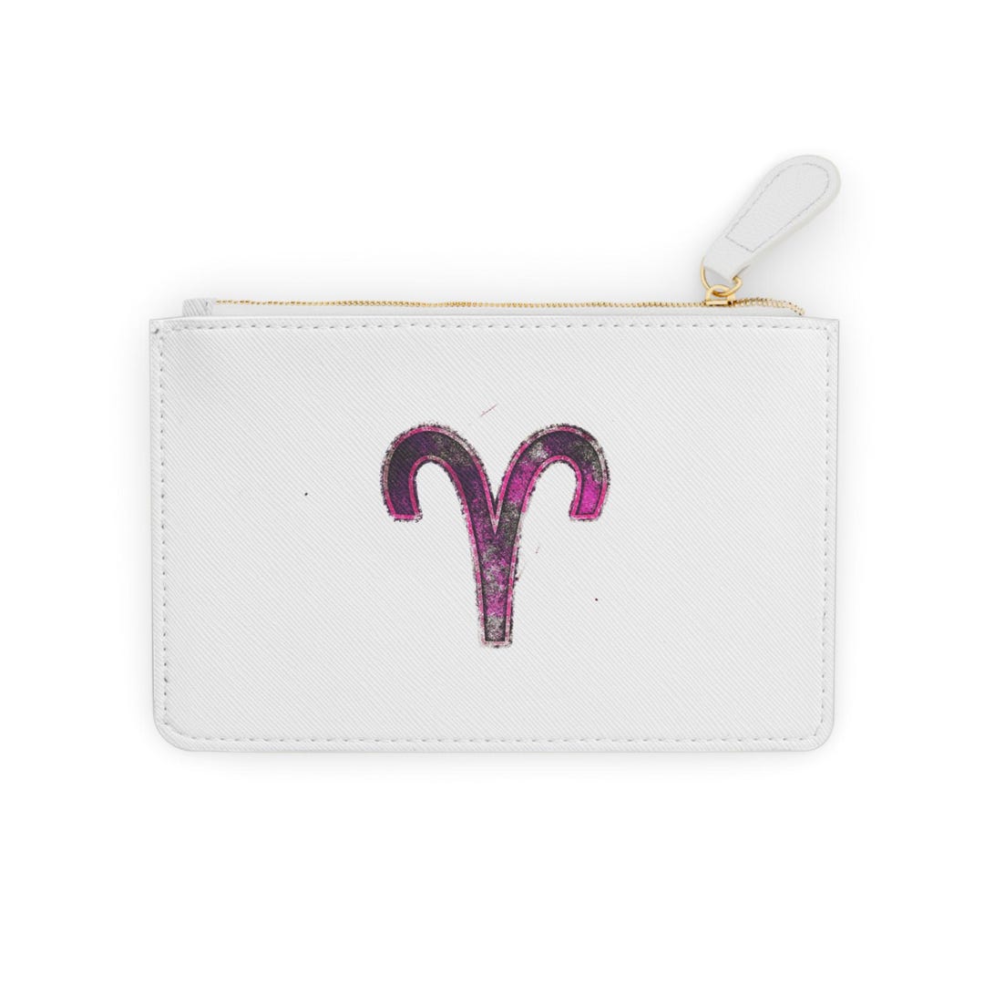 Zodiac Mini Clutch Bag - ARIES Sign Wallet, Birthday Gift Purse - ARIES ...