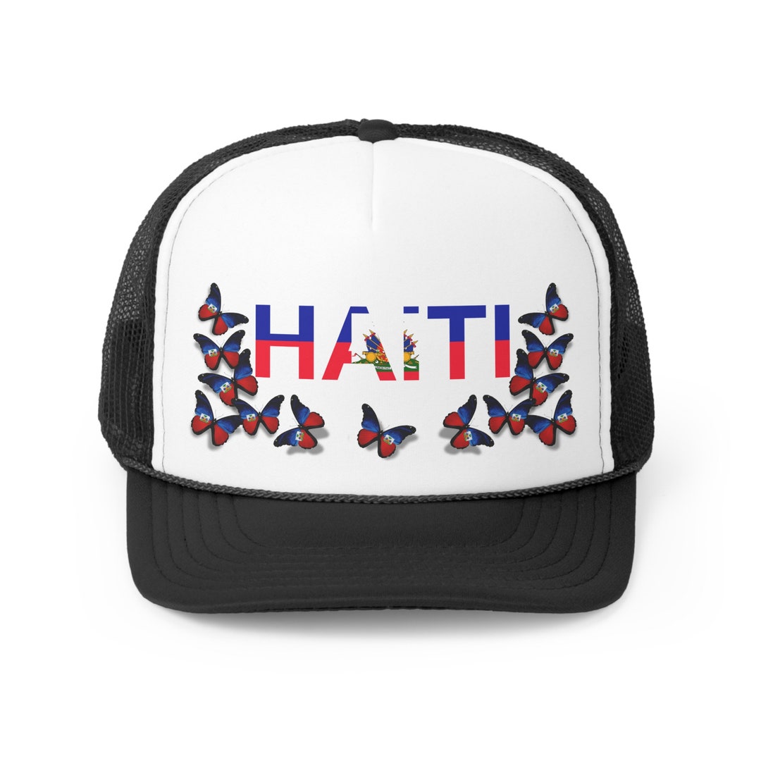 Haiti Trucker Caps - Haitian Pride Hat / Haitian Flag Trucker Hat / 509 ...