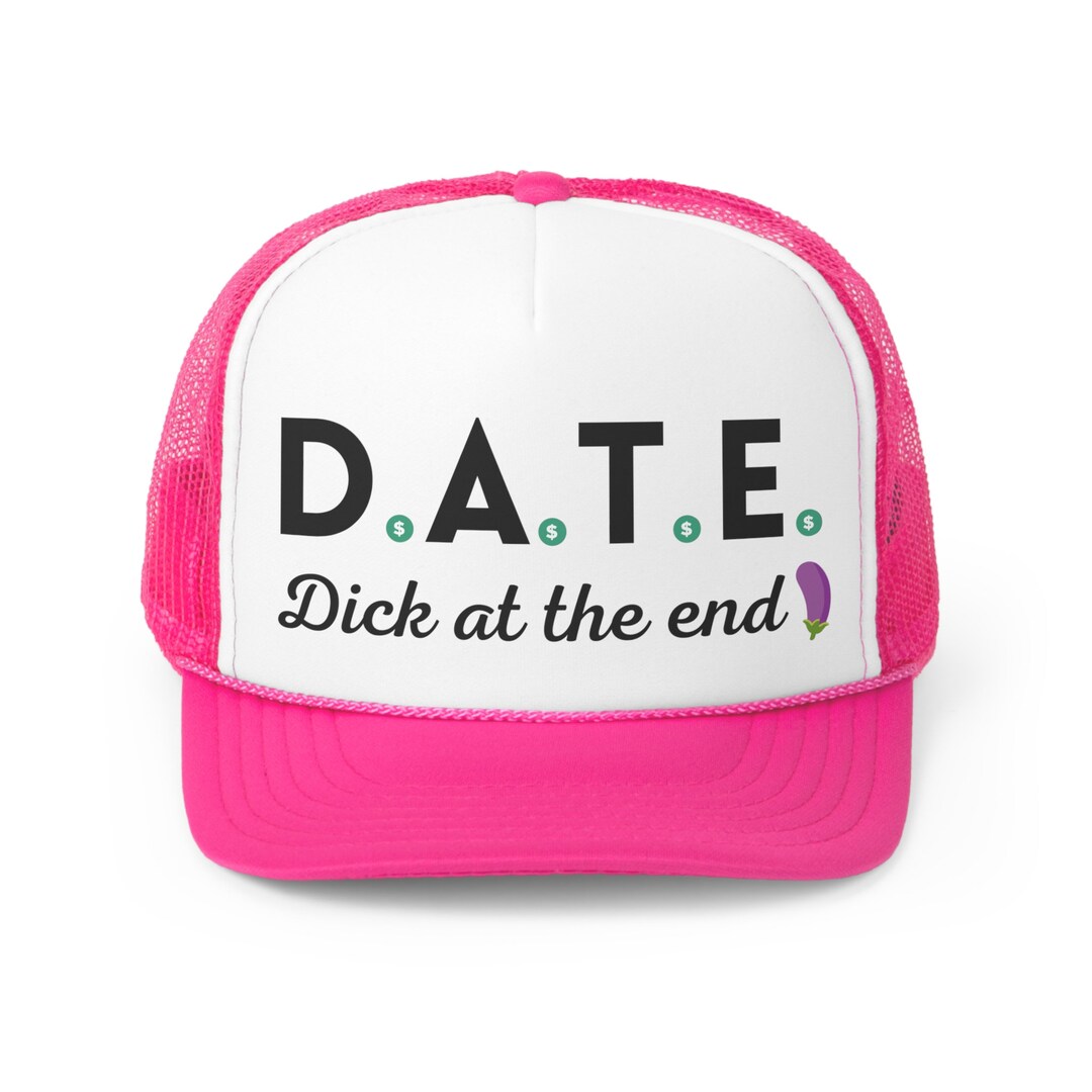 DATE Trucker Hat: Funny Rizz Humor Cap - Etsy