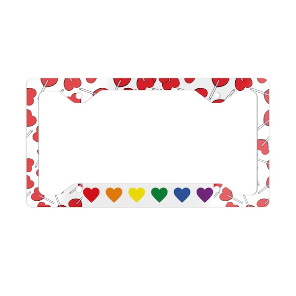 Gay Pride License Plate - Etsy