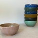 Modern Handmade Ceramic Stacking Bowls - Etsy