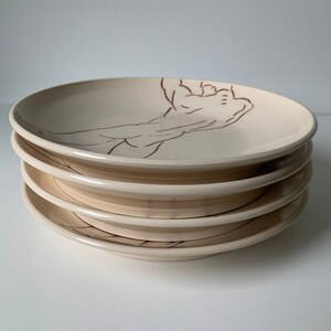 Handmade Ceramic Male Nude Large Dinner Plate, Homoerotic Art - Etsy