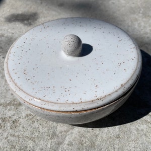 Handmade Ceramic Modern Lidded Container, Jar - Etsy