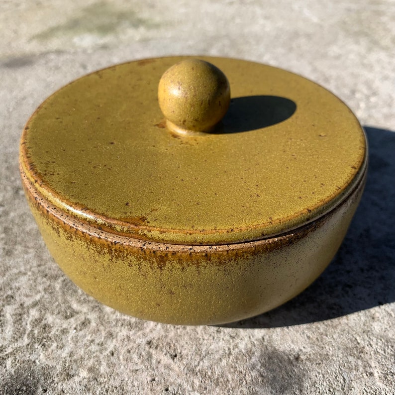 Handmade Ceramic Modern Lidded Container Jar - Etsy