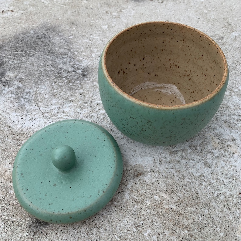 Handmade Ceramic Modern Lidded Container Jar Box - Etsy
