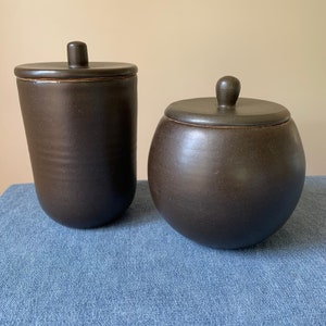 Handmade Ceramic Modern Lidded Container, Jar, Box, Canister - Etsy