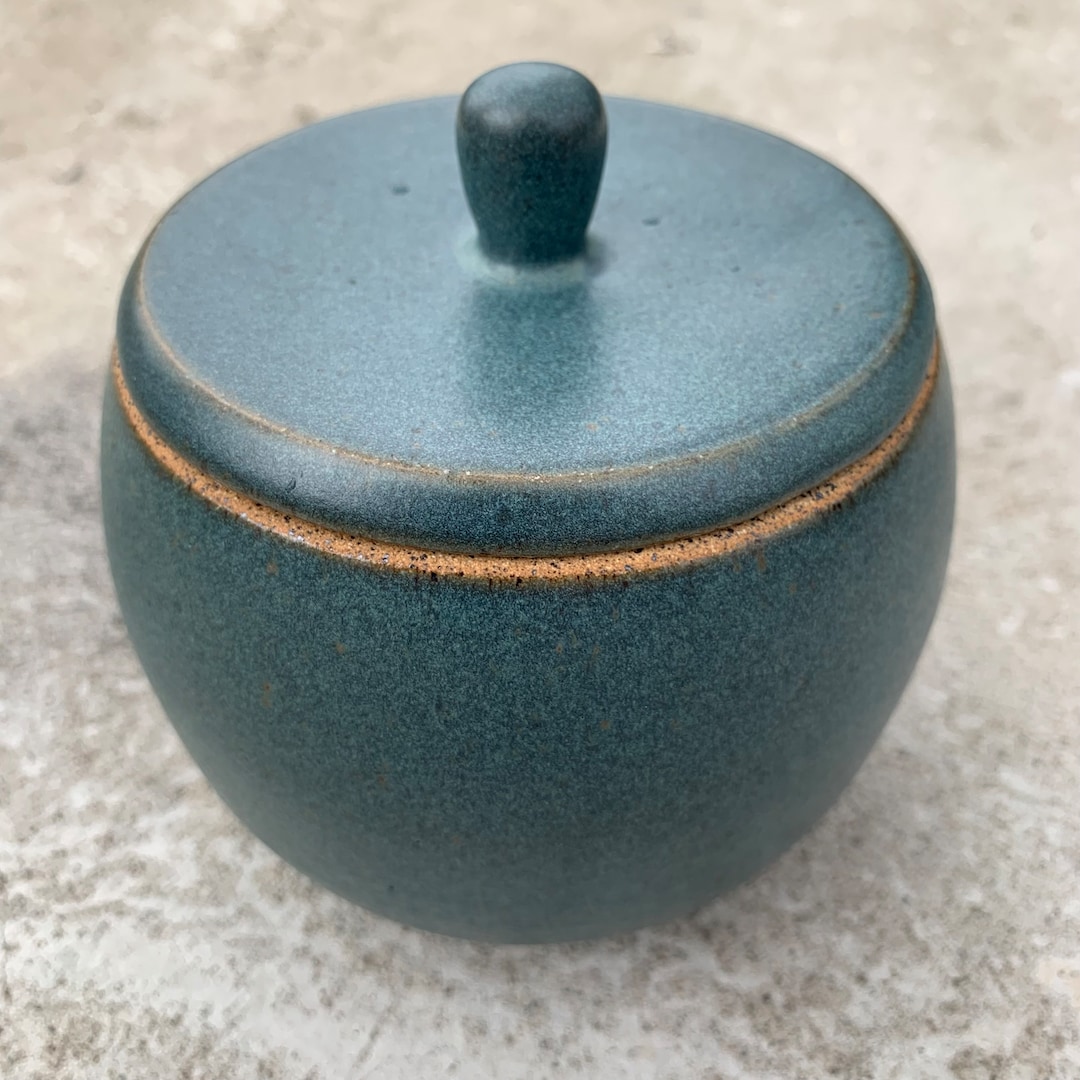 Handmade Ceramic Modern Lidded Container Jar Box - Etsy