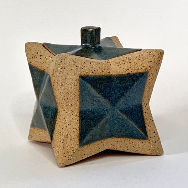 Ceramic Salt Box With Lid - Etsy