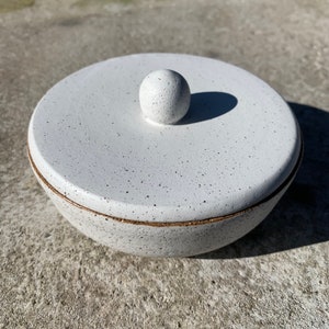 Handmade Ceramic Modern Lidded Container, Jar - Etsy