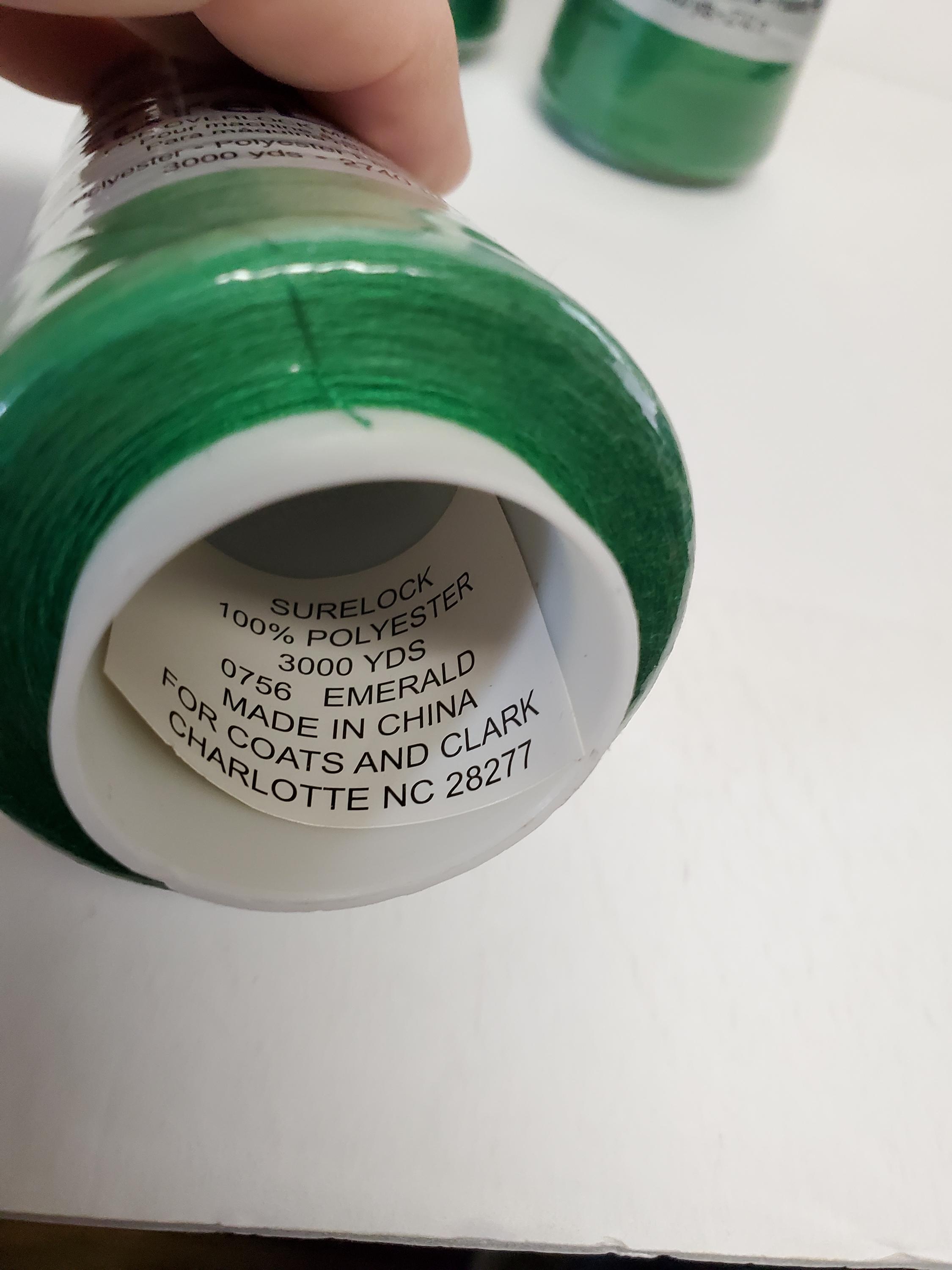 Coats & Clark Surelock Serger Thread-3pk - Etsy