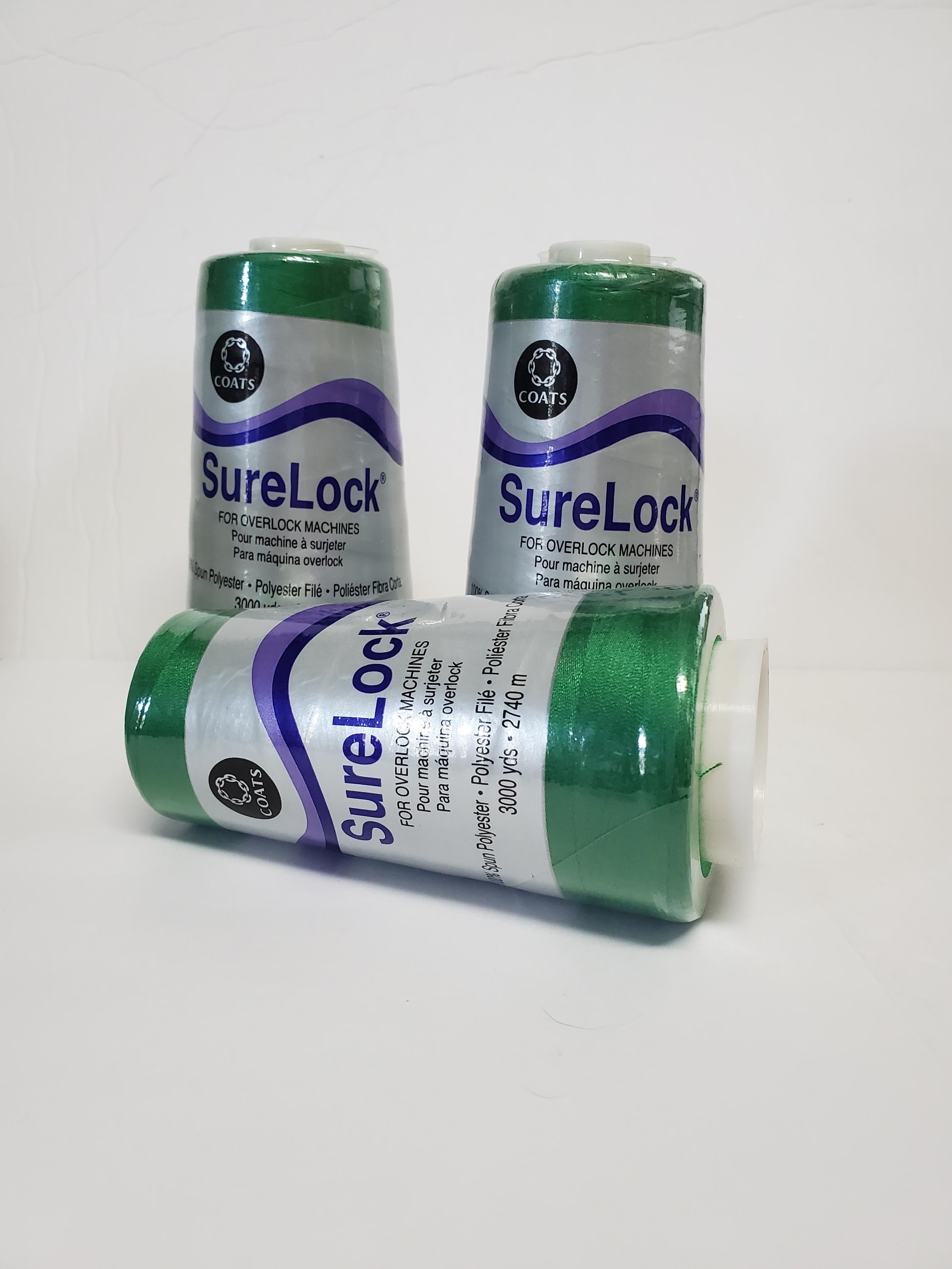 Coats & Clark Surelock Serger Thread-3pk - Etsy