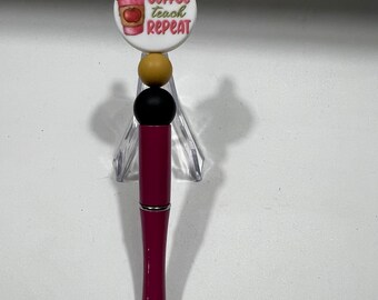 Coffee Teach Repeat Beadable Pen Mini Mugs - Etsy