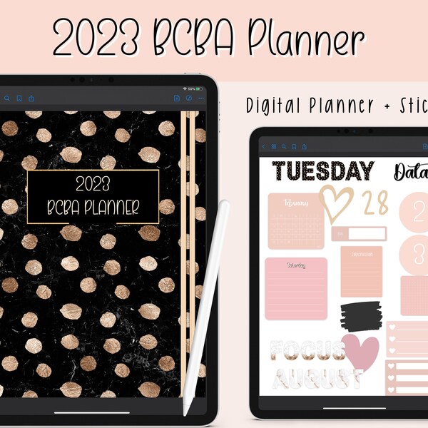 Undated Digital Planner - Etsy