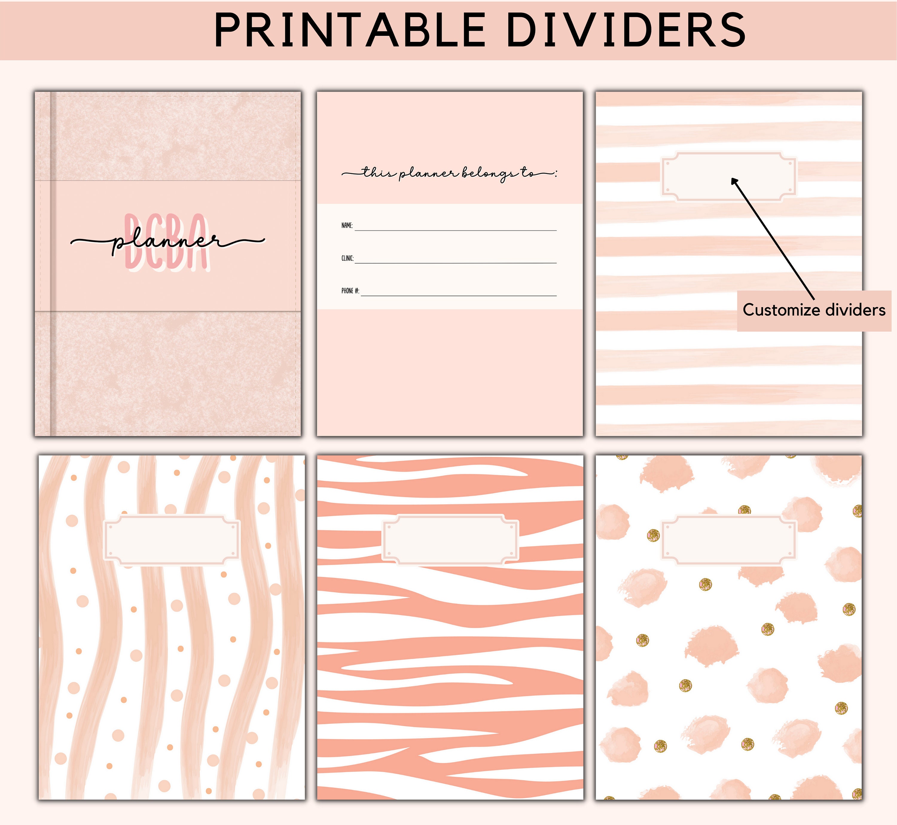 Printable BCBA Planner BCBA Notebook BCBA Data Notebook - Etsy