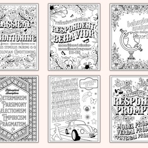 Applied Behavior Analysis Coloring Book | ABA Activity Book | ABA ...