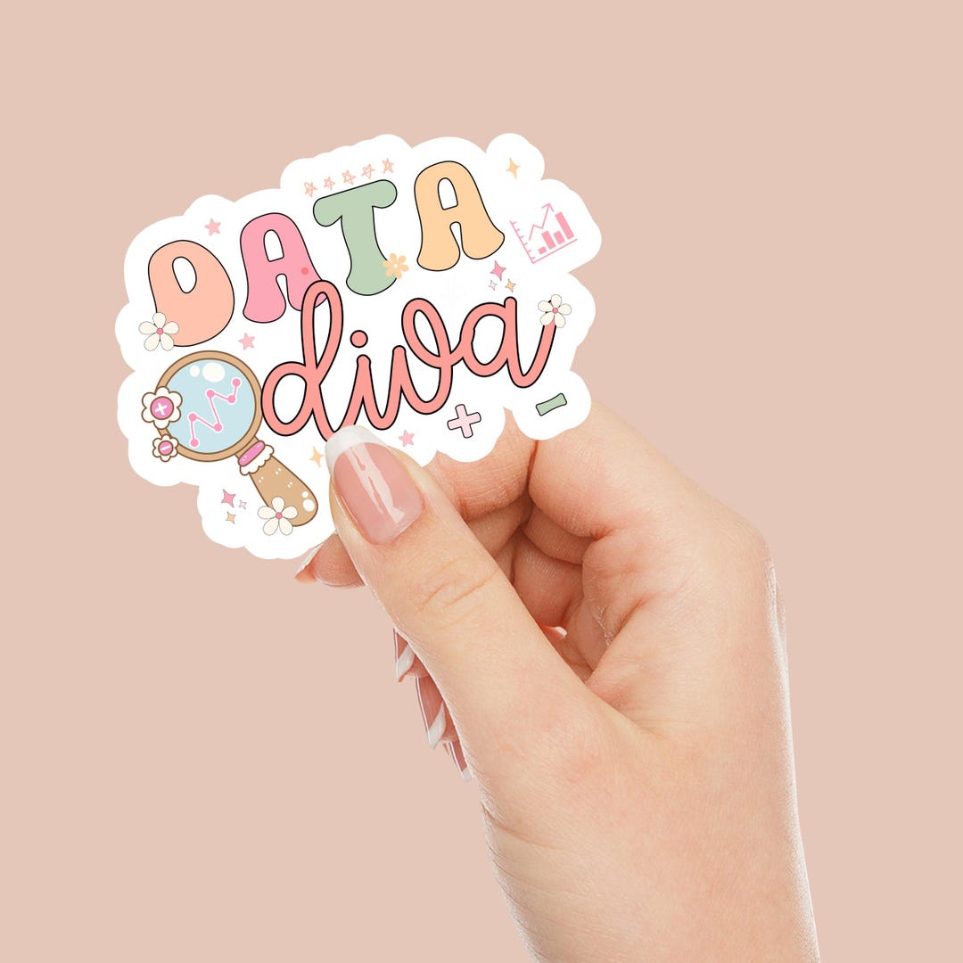 BCBA Data Sticker- ABA Kiss-cut Stickers Stickers for Behavior Analysts ...