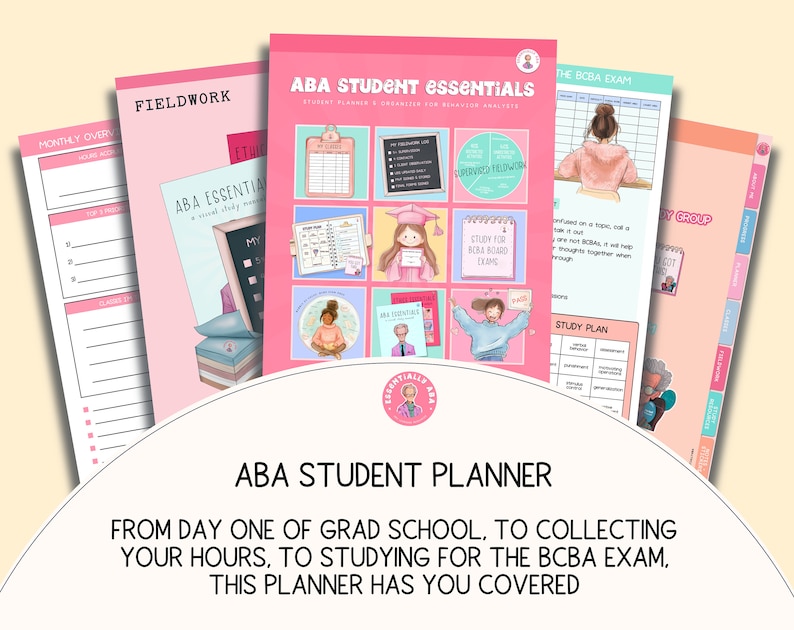 ABA Student Essentials: Student Planner and Organizer for Behavior ...