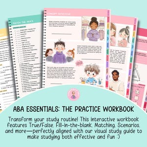 ABA Essentials: the Practice Workbook - Etsy