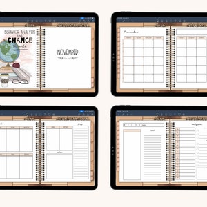 Digital BCBA Planner Landscape | BCBA Notebook | BCBA Data Notebook ...