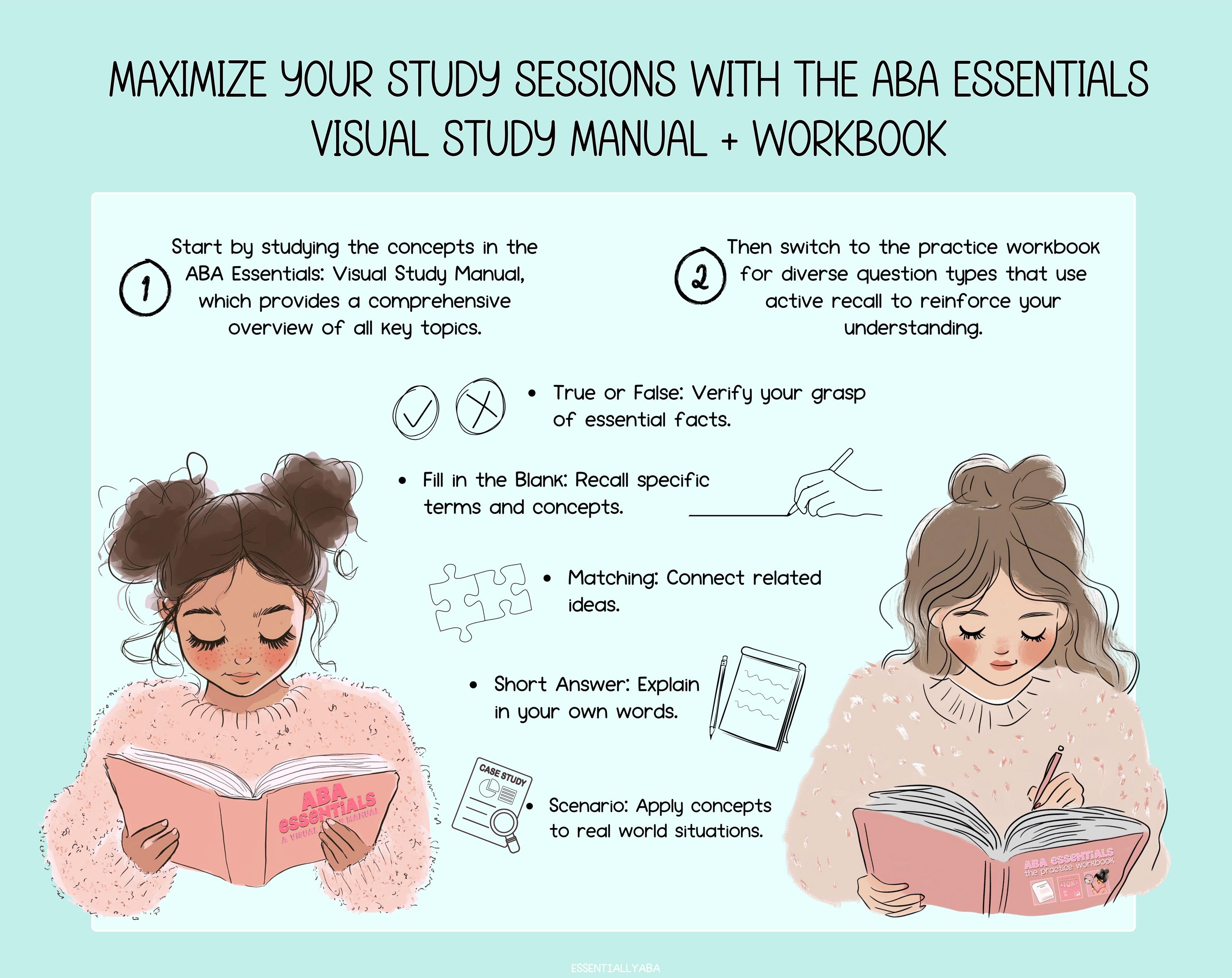ABA Essentials: the Practice Workbook - Etsy