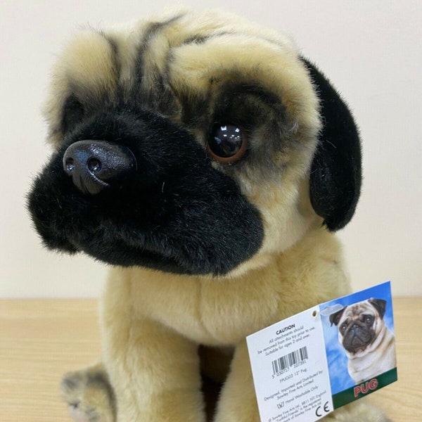 Pug Stuffed Animal - Etsy