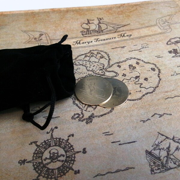 Pirate Treasure Map - Etsy