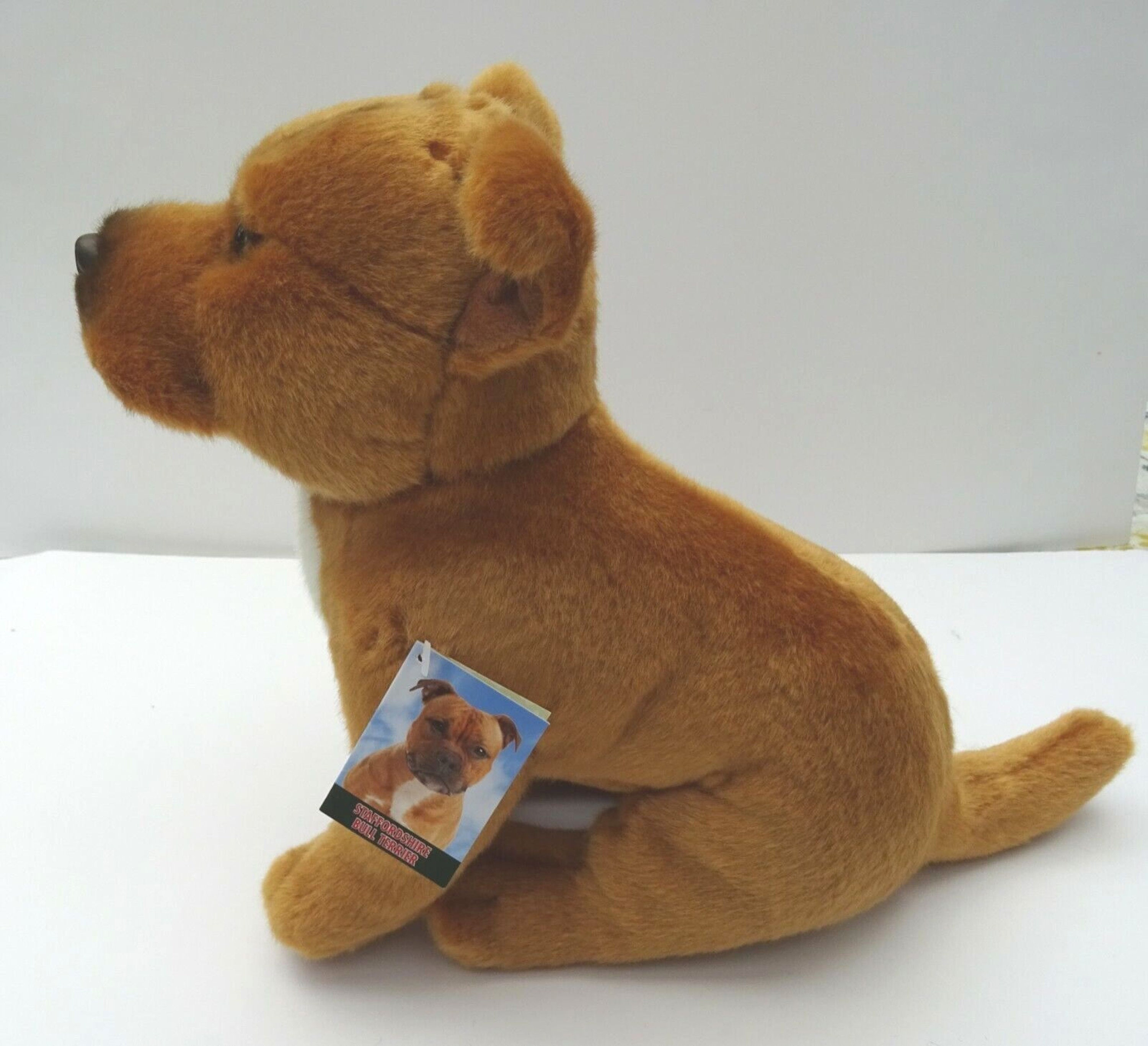 Hand Made Plush Red American Amstaff Staffie Staffordshire - Etsy