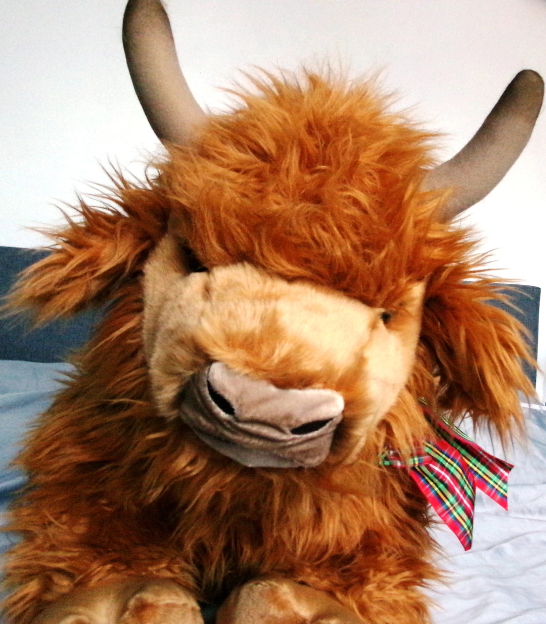 Large 30 Plush Donald the Highland Cow Hand Made Cuddly Highland Cow ...