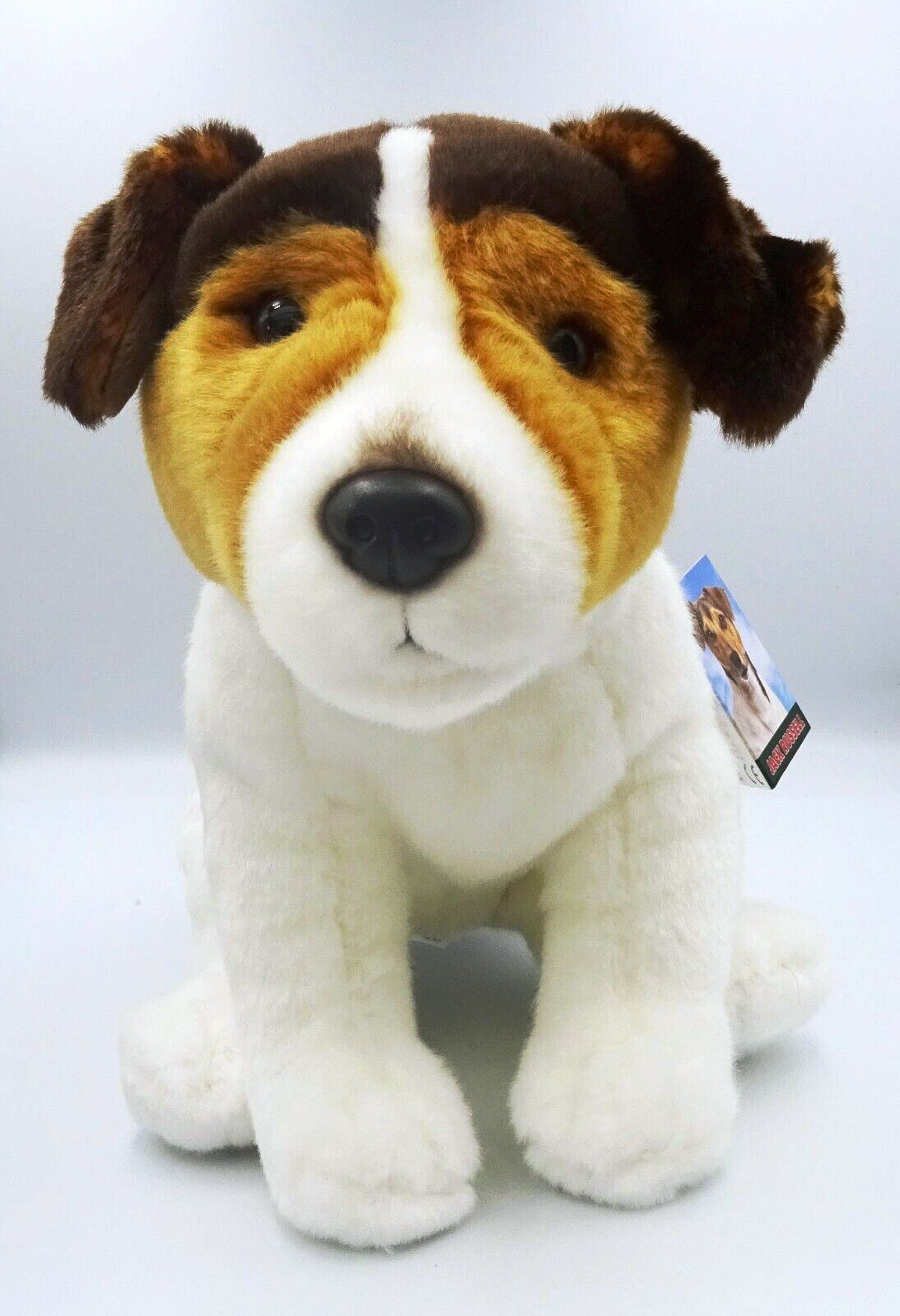 Hand Made Realistic Plush Jack Russell Terrier Tri Color - Etsy