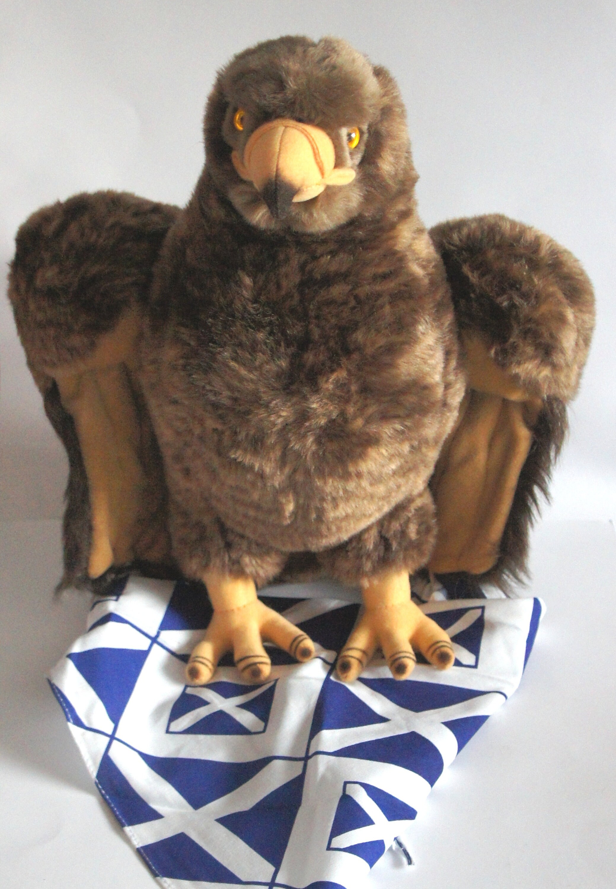 Hand Made SCOTTISH Golden Eagle Plush Toy Stunning 14 - Etsy