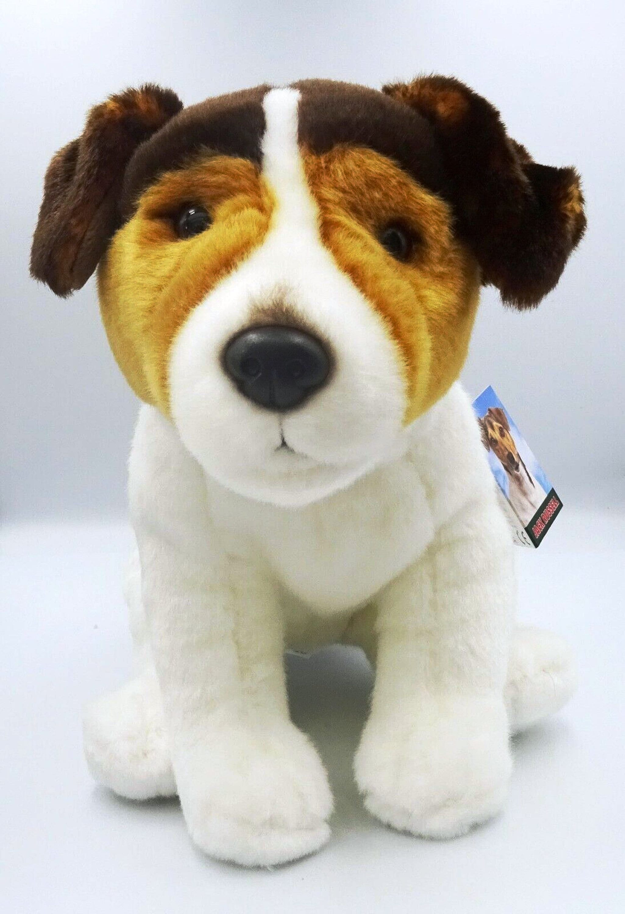 Hand Made Realistic Plush Jack Russell Terrier Tri Color - Etsy