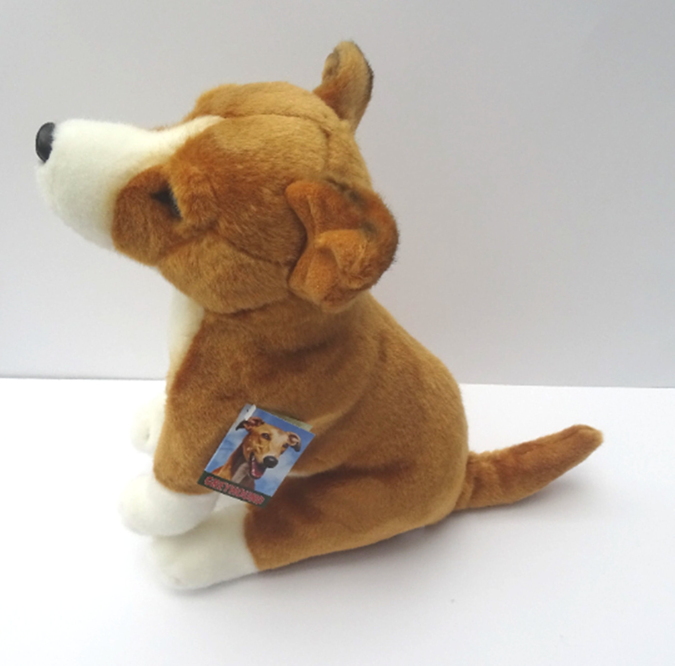 Hand Made Greyhound Plush Toy Dog Can Be Gift Wrapped and - Etsy