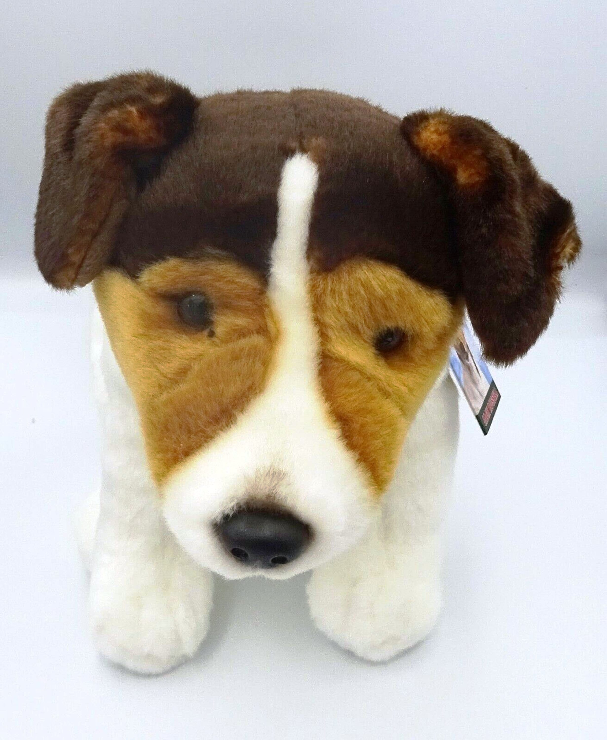 Hand Made Realistic Plush Jack Russell Terrier Tri Color - Etsy